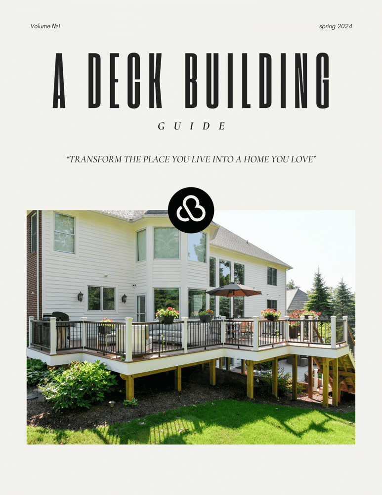 Deck Builder Lansing MI - Custom Built
